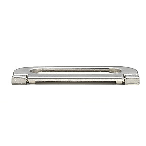 Richelieu Hardware BP77370195 2 3/4-inch (70 mm) Center-to-Center Brushed Nickel Modern Cabinet and Drawer Pull Handle for Kitchen, Bathroom, and Furniture
