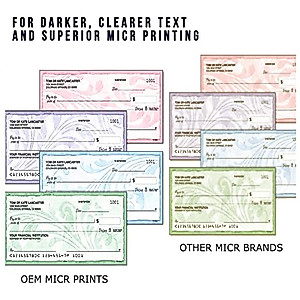 RT 3001dw Laser Pro Wireless Black and White Check Printer Bundle with 138A Modified MICR Toner Cartridge for printing payroll & business checks (2 Items)