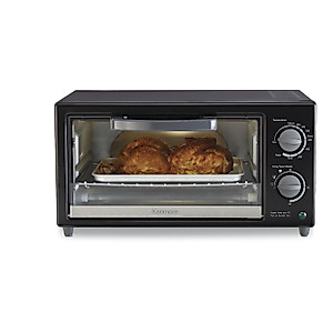 Kenmore 88914 4-Slice Toaster Oven in Black