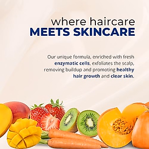 Non-Comedogenic Clear 2 Perfection Shampoo - Sulfate & Paraben-Free for Clear, Healthy Skin & Hair - Esthetician Formulated