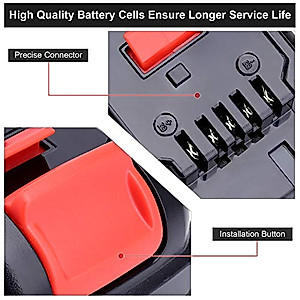 ELEFLY 2 Pack 12V 3.0Ah Lithium Battery Replacement for Dewalt 12V Battery DCB120 DCB124 DCB126, Compatible with Dewalt 12V Drill Tool Battery DCB121 DCB122 DCB123 DCB127