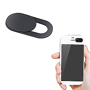 Privacy Camera Cover Security Blocker Webcam Closure for Droid Turbo 2, Black Compatible with Motorola Droid Turbo 2