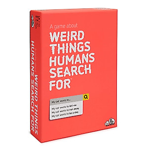 Weird Things Humans Search for, A Party Game About The Strange Side of The Internet, for Teens & Adults