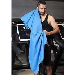 Rainleaf Microfiber Towel Perfect Travel & Gym & Camping Towel. Quick Dry - Super Absorbent - Ultra Compact - Lightweight. Suitable for Trip, Beach, Shower, Backpacking, Pool