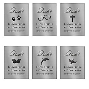 Perfect Memorials Custom Engraved Large Rotating Memories Cremation Urn (320 Cu/in) - Urn for Human Ashes/6 Photos/Spins 360 Degrees/Custom Plaque