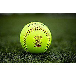 Rawlings | Official DREAM SEAM Fastpitch Softballs | 12" USA / ASA NFHS | C12RYLAH | 12 Count
