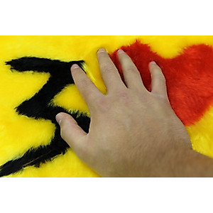 Walk on Me Emoji Rug - Soft and Cute - Made in France - Emoji Mat fit for Any Room - Dorm Bed Bathroom Kids Room Emojis (Kiss)