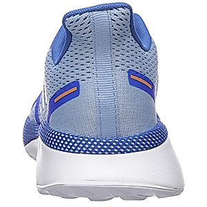 adidas Women's Nova X Running Shoe, Blue/White/Glow Blue, 6 M US