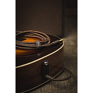 Fender Instrument Cable, 1/4" Straight, Brown, 10 feet (990910007)