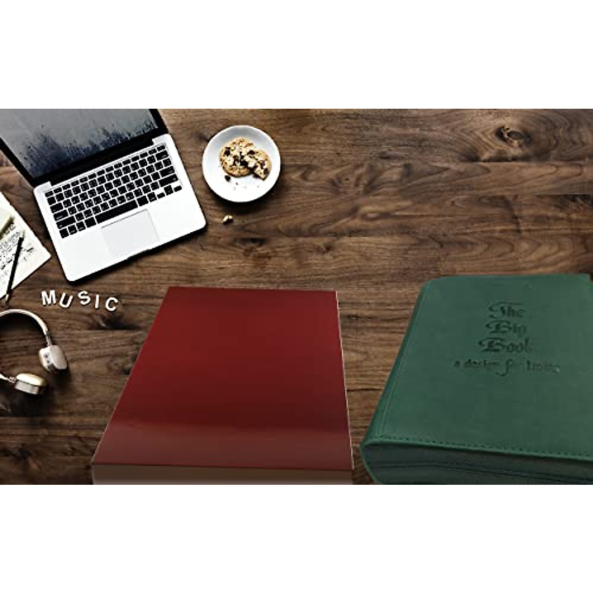 Study Edition Big Book with Green Bookcover. You get Both. Alcoholics Anonymous Study Edition with Green AA Bookcover with Big Book Study Edition of Alcoholics Anonymous Included You Get Both