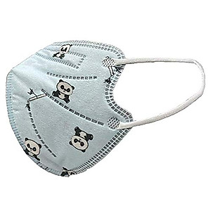 G-BOX Children's 5-Layer Disposable Particulate Respirators (25-pcs, Individually Wrapped) (Blue Panda)