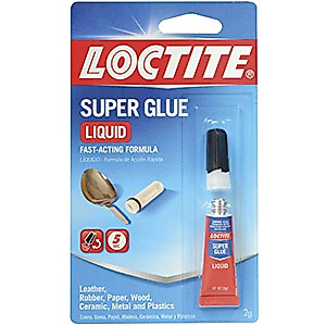 Loctite 1399967 Super Glue Liquid Tube, 1 (1Pack), Clear and colorless