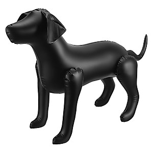 Mobestech Costumes Inflatable Dog Clothes Display Model Dog Party Decorations Self Standing Inflatable Dogs Dog Mannequin Inflatable Dog Clothing Model Stage Prop Toy PVC Pet