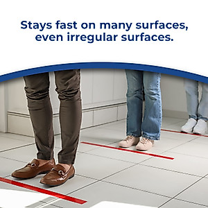 3M - 0.5-50-3903-RED 3903 Vinyl Duct Tape - 0.5 in. x 150 ft. Conformable Adhesive Tape Roll - Red Rubber Adhesive Tape with Abrasion Resistance. Sealing Tapes