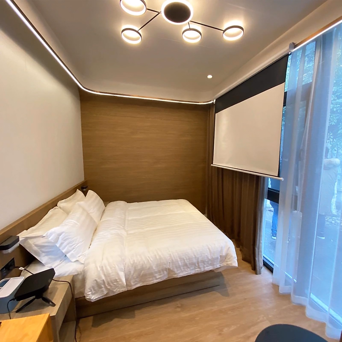 Double Layer 20ft Prefabricated House Luxury Mobile Tiny House Modular Home 40ft Portable prefabricated Tiny Home with Big Terrace