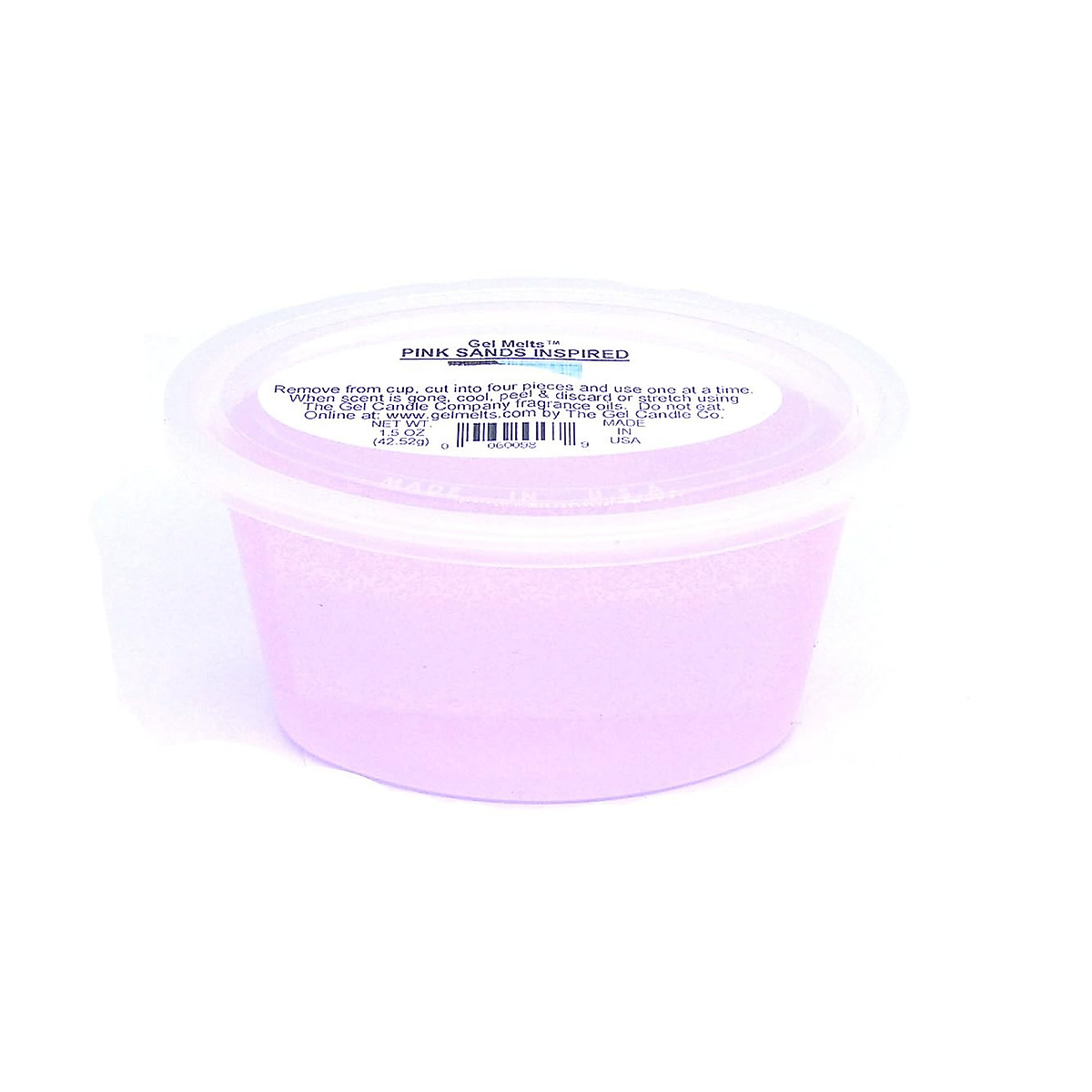 3 Pack PINK SANDS INSPIRED Aroma Gel Melts™ Gel Wax For Warmers And Burners By The Gel Candle Company PEEL, MELT AND ENJOY