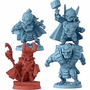 CMON Marvel United Tales of Asgard Expansion | Tabletop Miniatures Game | Strategy Game | Cooperative Game for Adults and Kids | Ages 14+ | 1-4 Players | Average Playtime 40 Minutes | Made by CMON