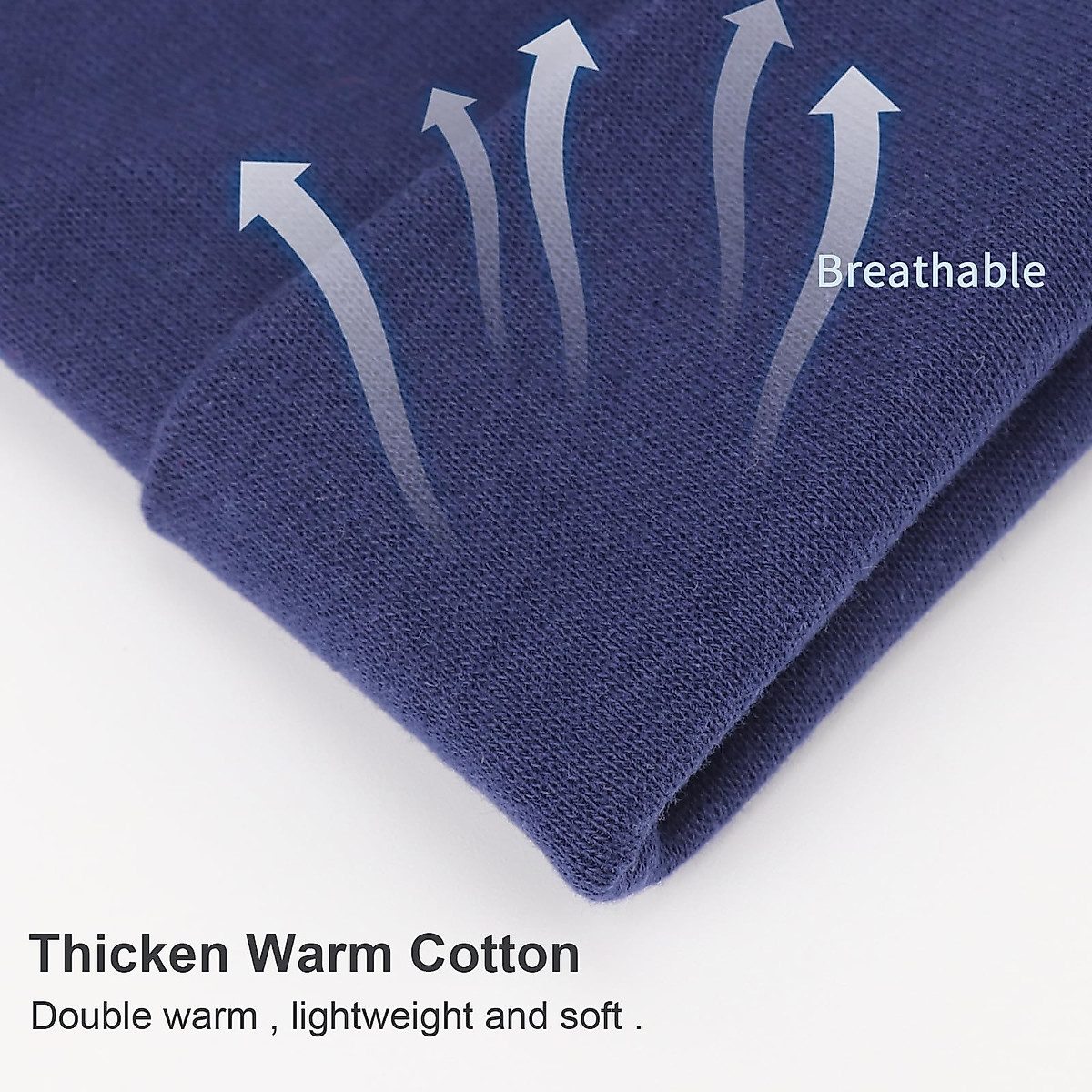 DRESHOW BQUBO 6 Pack Baby Hats for Boys Girls Unisex Baby Beanie Hat Soft Cute Knit Cap Nursery Beanie for Newborn Infant Toddler Kid