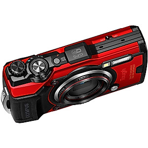 Olympus Tg-6 Tough Camera - Red + 32 GB Memory Card