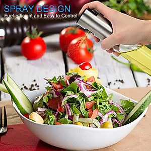 Hweryho Oil Sprayer for Cooking, Olive Oil Sprayer Mister, 105ml Olive Oil Spray Bottle, Olive Oil Sprayer for Air Fryers, Oil Sprayer, Olive Oil Spray for Salads, Barbecues, Kitchen Baking,Salad,BBQ