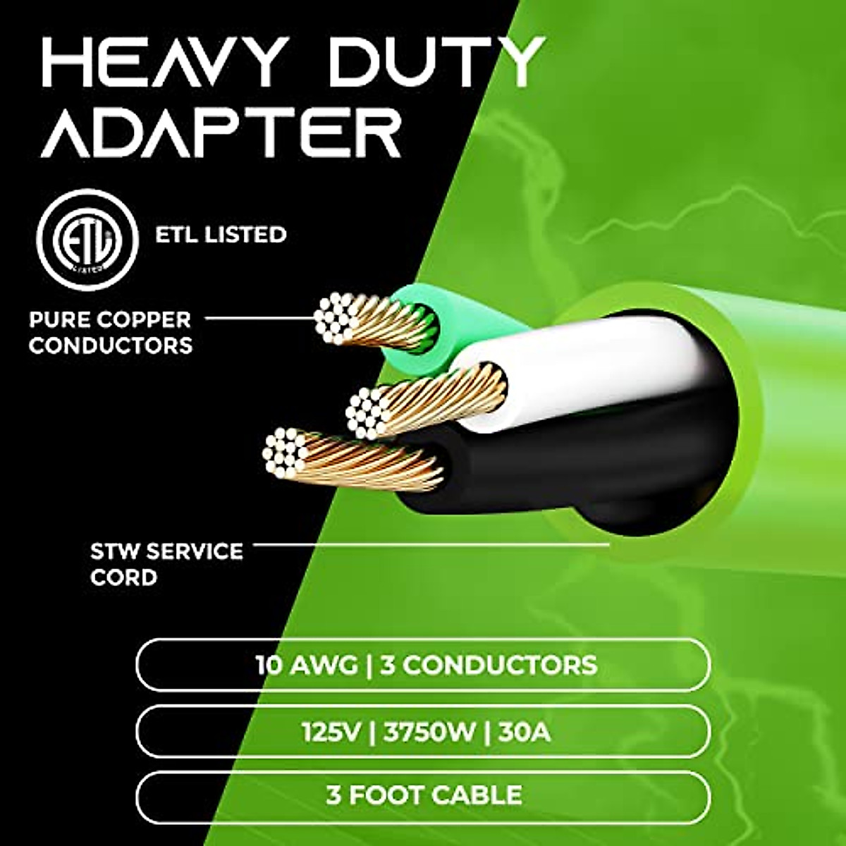 30A Y Splitter and 30A Surge Protector