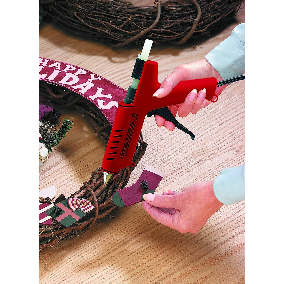 Arrow TR550 Heavy Duty Professional Electric Hot Melt Glue Gun for Crafts, Construction, Wood, Uses Standard Glue Sticks