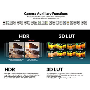 LILLIPUT Q28-ABBP-CC 28" 12G-SDI 12G-SDI and 4K HDMI 2.0 Professional Production Studio Monitor (Gold Mount) Quad-Split Multiview Display HDR and 3D-LUT Support with Carry-on case +Sunhood