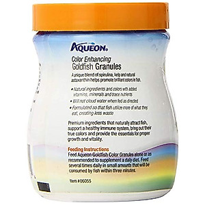 (3 Pack) Aqueon Goldfish Color Enhancing Granules, 3-Ounce each