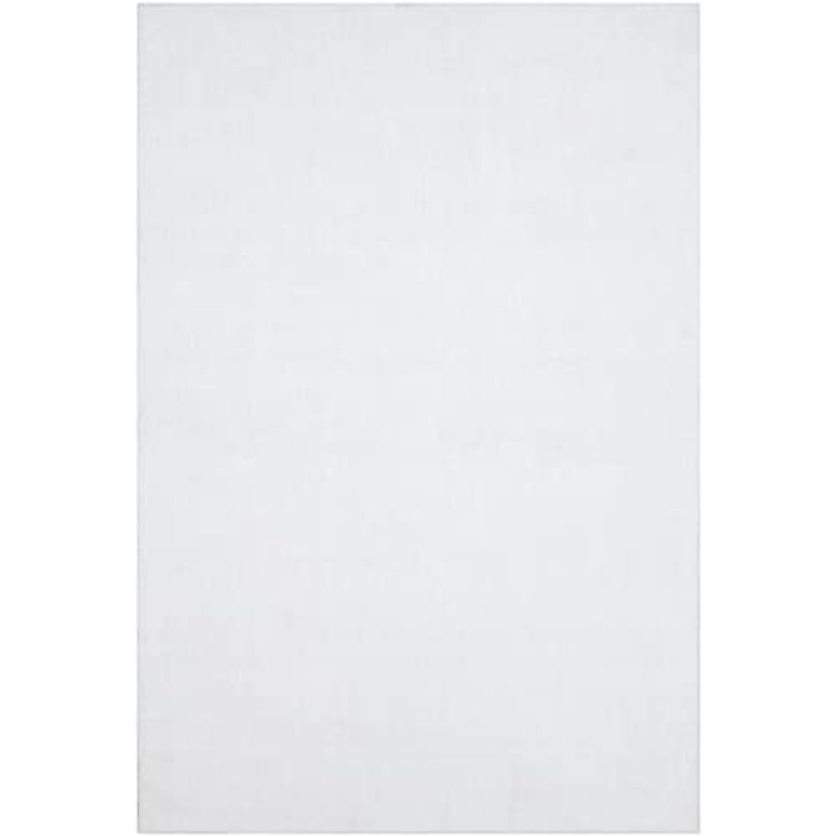Mark&Day Area Rugs, 5x7 Farnham Solid and Border White Area Rug, White Carpet for Living Room, Bedroom or Kitchen (5' x 7'6")