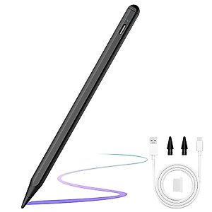 Stylus Pencil for iPad 10th & 9th Generation, Active Pen with Palm Rejection Compatible with 2018-2023 Apple iPad 10/9/8/7/6th Gen/iPad Pro 12.9 &11 inches/iPad Pro 6/5/4th Gen/iPad Air 5/4/3 Gen