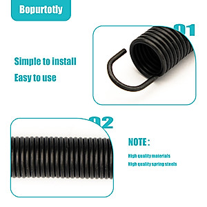 Bopurtotly 179748 131335 Brake Arm Springs Replace Craftsman Poulan Husqvarna 42" Deck Lawn Mower Part 532131335 532179748