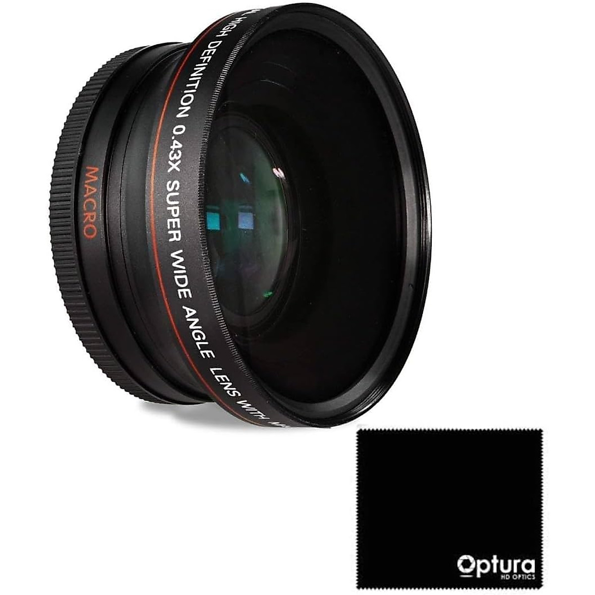 Wide Angle Lens + Zoom Lens + Tripod +Flash KIT for Canon EOS Rebel T5 T6 T7 T3 (58MM)