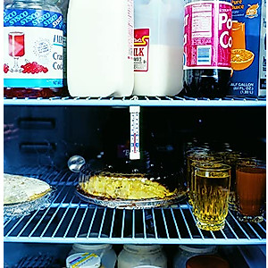 Cooper-Atkins 330-0-1 Refrigerator/Freezer Vertical Glass Tube Thermometer