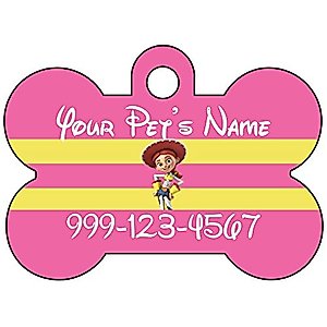 Toy Story Jessie Dog Tag Pet Tag Id Personalized w/ Name & Number