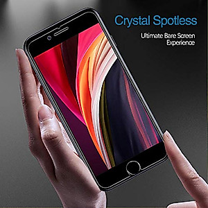 sorlnern Privacy Screen Protector for iPhone SE 3 2022/2 2020, iPhone 8/7/6s/6, Anti Spy Tempered Glass Film, with Easy-Installation Tool[4.7 inch]