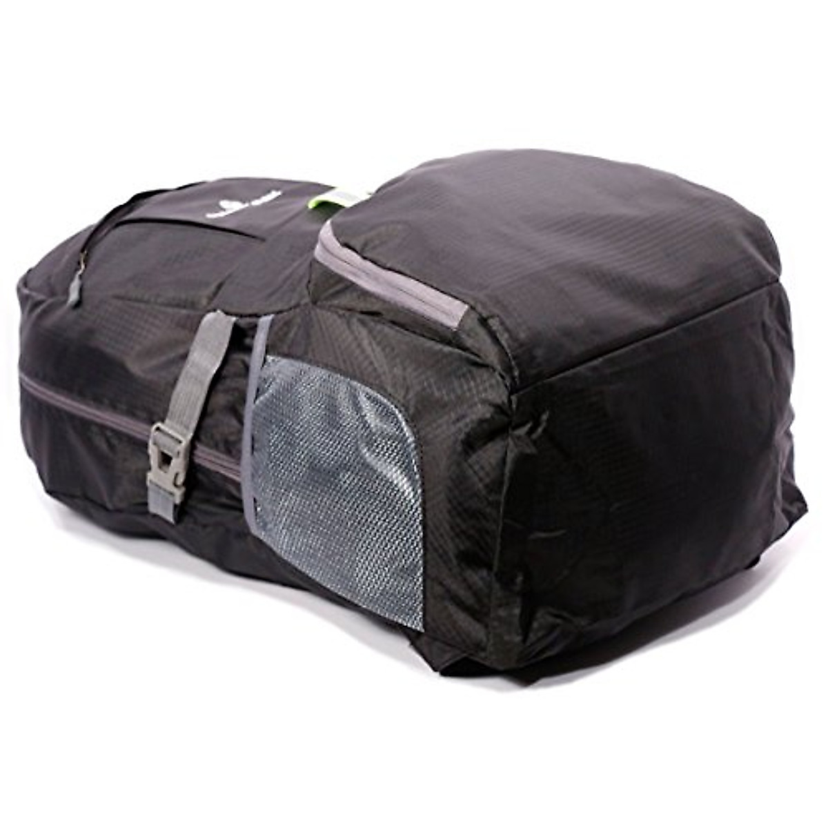 Alley-Pak lightweight travel hiking waterproof daypack 35L with reflector black backpack