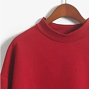 Women’s Clothing Blouses for Women tee Tops Teacher Outfits for Women 2023 Panties for Women Beach Knit Ribbed Silk Pollover Hoodie Womens Fall Fashion 2023 Woman Sweatshirt