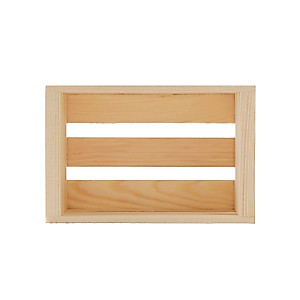 Michaels Bulk 12 Pack: 5”; Wooden Crate by ArtMinds®