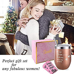 zhengshizuo Mother's Day Gifts Tumbler Gifts Set Gifts For Mom For Wife For Grandma for Women, Cupcake Fnuuy Socks Gift Set,Cute Funny Birthday Christmas Present for Her, Friend, Mom, Tumbler Set