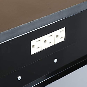 Olympia Tools Multipurpose Workbench with Light, 87-883-917 , Black