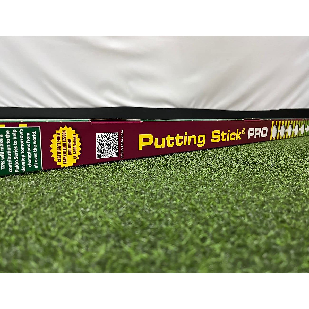 The Putting Stick Pro Golf Training Aids - Putting Training Aid for Golf Putting Practice with Eyeline Putting Mirror - Endorsed by Golf Instructors & Used by Tour Pros Worldwide (Royal Blue)