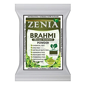 Zenia Natural Pure Brahmi Powder 100 grams