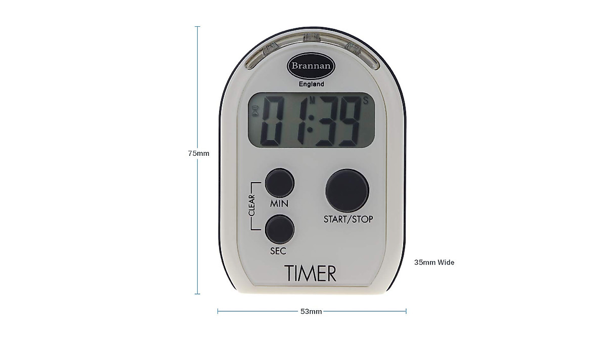 Visual Timer Multi Function with Vibrating Audible and Flashing Alarm ...