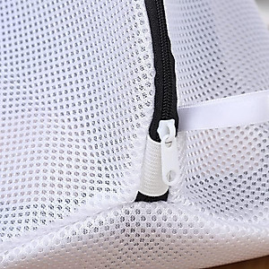 Shoes Wash Bags, 2pcs Mesh Laundry Bags with Durable Zips, Premium Laundry Bag For Shoes/Trainers For Washing Machine, Storage Bag for Travel