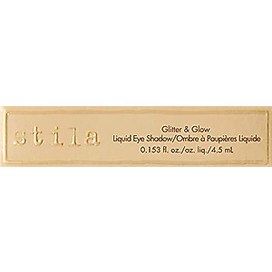 Stila Magnificent Metals Glitter & Glow Liquid Eye Shadow, Perlina, Duo Chrome, 0.15 Fl Oz (Pack of 1)