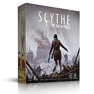 Stonemaier Games: Scythe: The Rise of Fenris | 8 Episode Scythe Campaign | Adds an Additional 11 Modules to Play Through | Add to Scythe (Base Game) | 1-5 Players, 115 Mins, Ages 14+