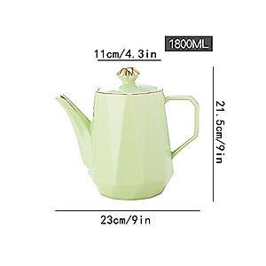 XENITE Tea Kettle Iced Tea Pitcher Kettle, coffee pot, high temperature household cold kettle, ceramic teapot, kettle, cool kettle Airtight Pitcher Teapots
