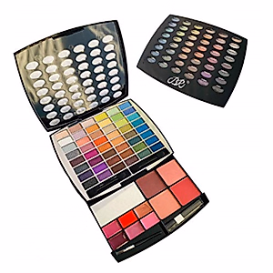 BR Beauty Revolution Glamour Girl Makeup Kit 43 Eyeshadow / 9 Blush / 6 Lip Gloss