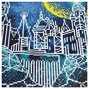 Camelot Dotz Diamond Art KIT Moon Over, Multi