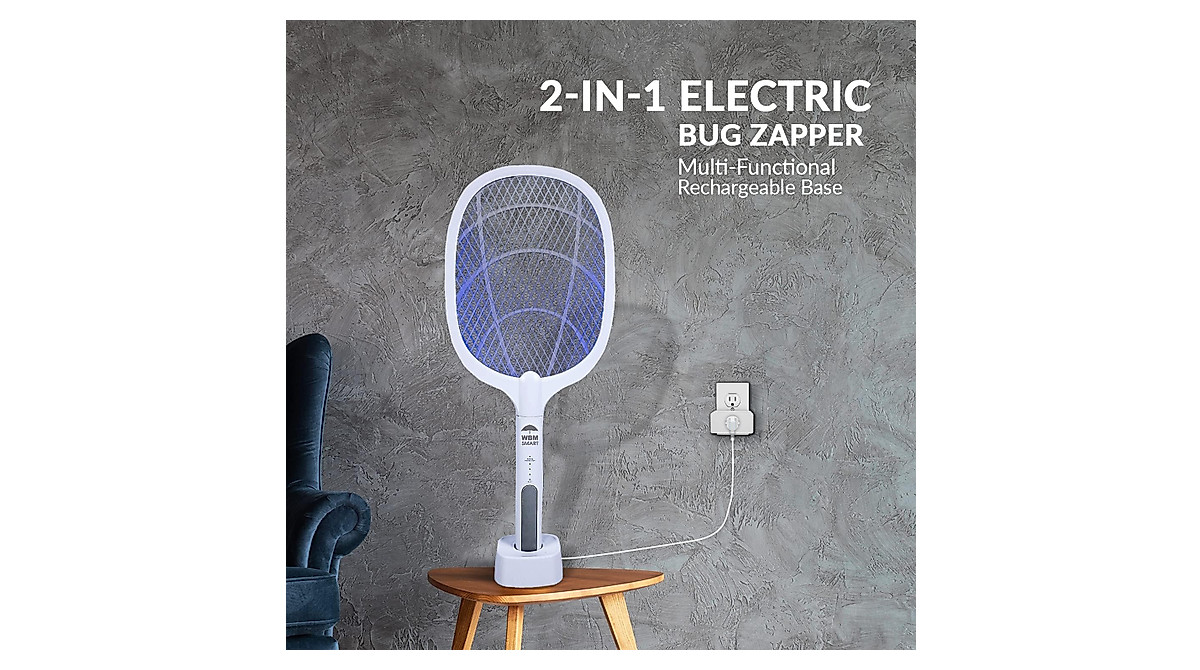 WBM SMART 2 in 1 Electric Bug Zapper for Home & Outdoor